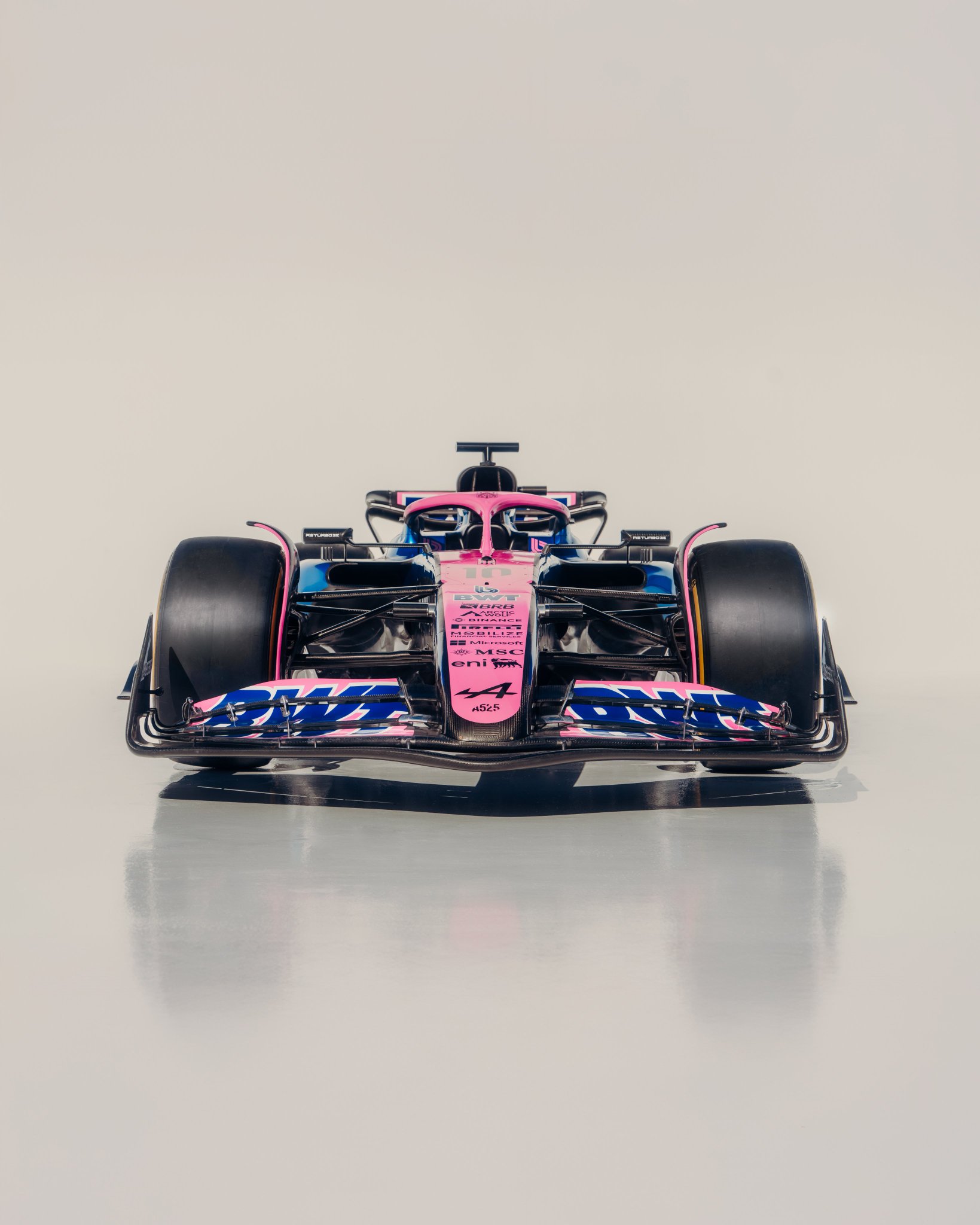 Alpine unveils A525 livery at 2025 F1 75 Season Launch Event ...