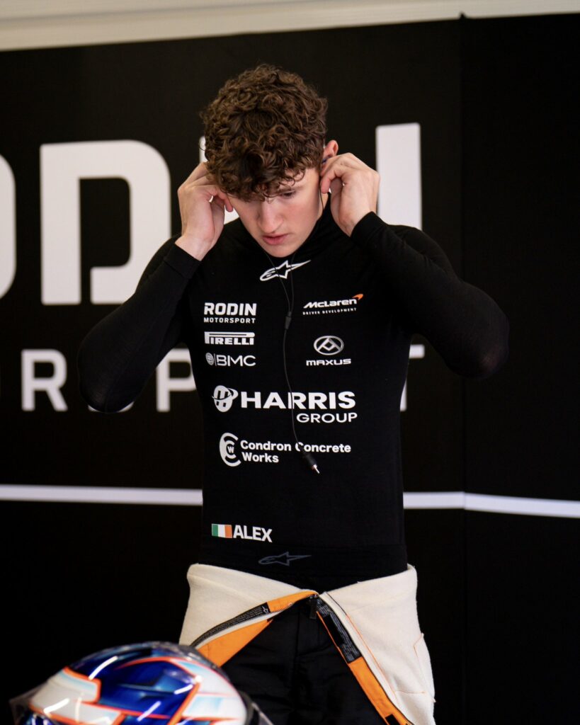 McLaren's Dunne "in a good place" ahead of 2025 F2 debut with Rodin ...