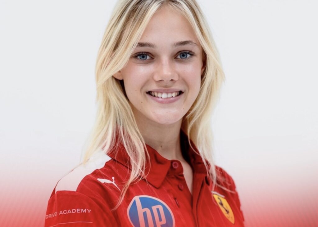 Alba Larsen returns with Ferrari for 2026 F1 Academy season ...
