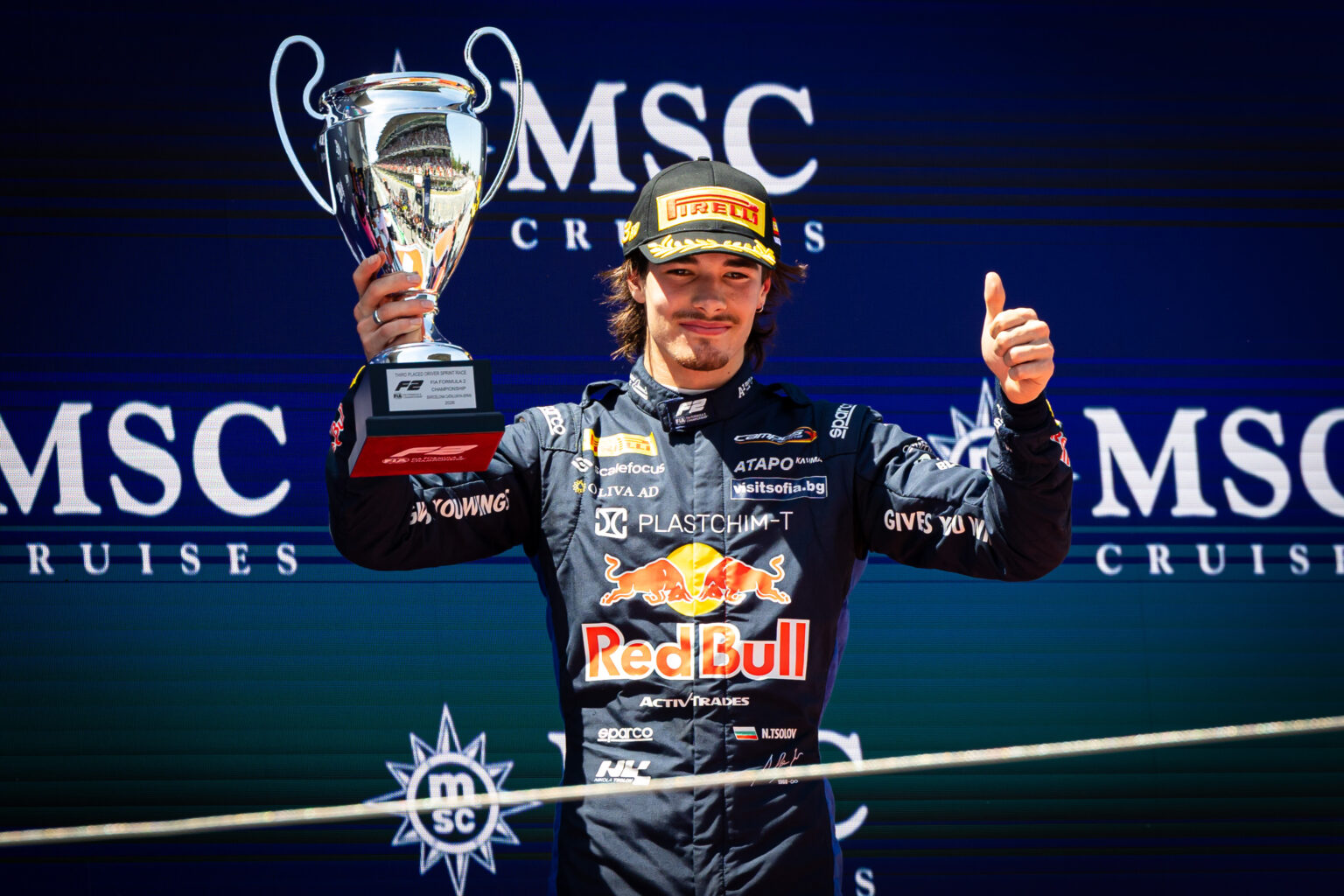 "No point" in taking too much risk: Tsolov settles for third in F2 ...