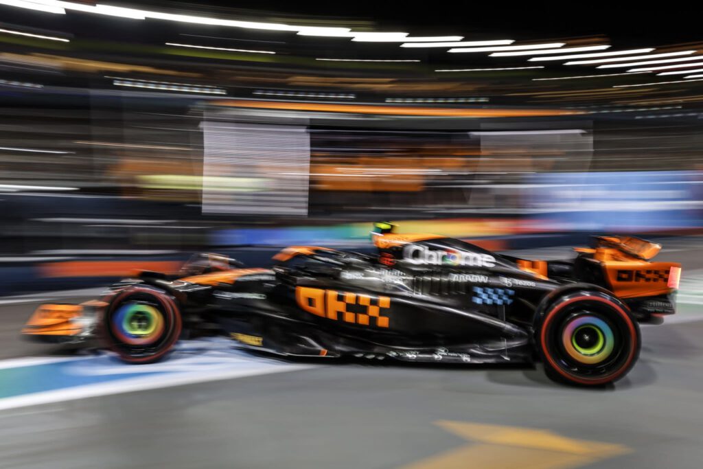 Norris very happy after qualifying P4 for F1 Singapore GP: "Just my ...