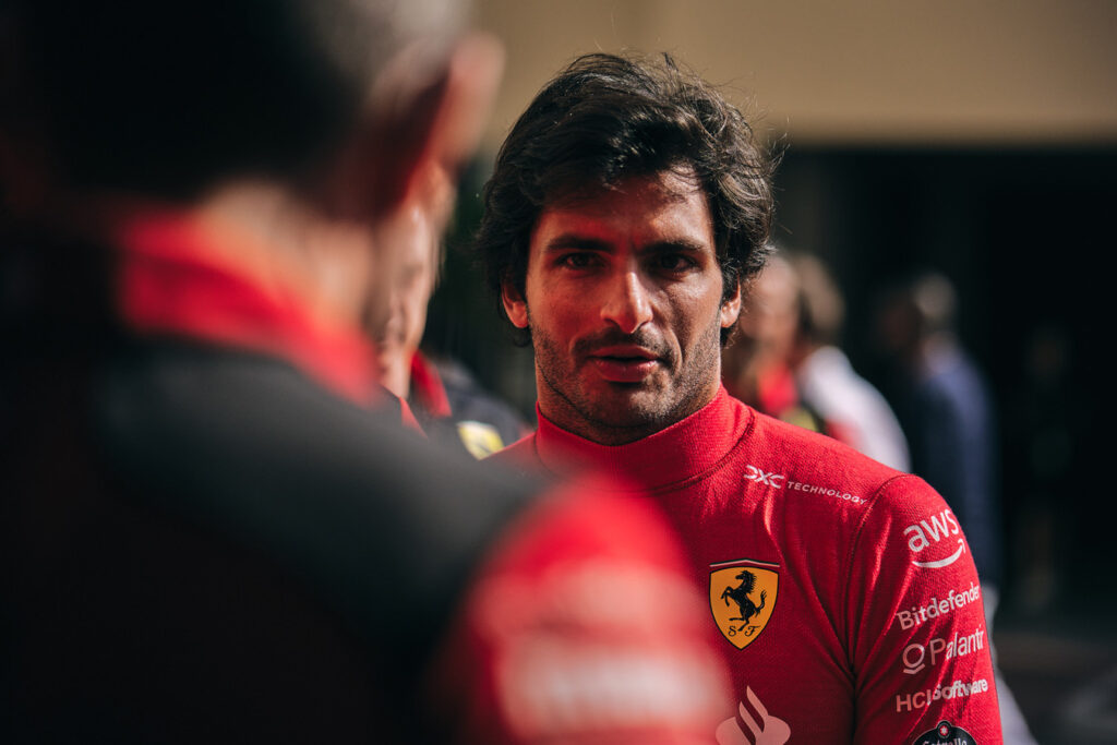 Talks with Ferrari were going on the “right path” for a new contract ...