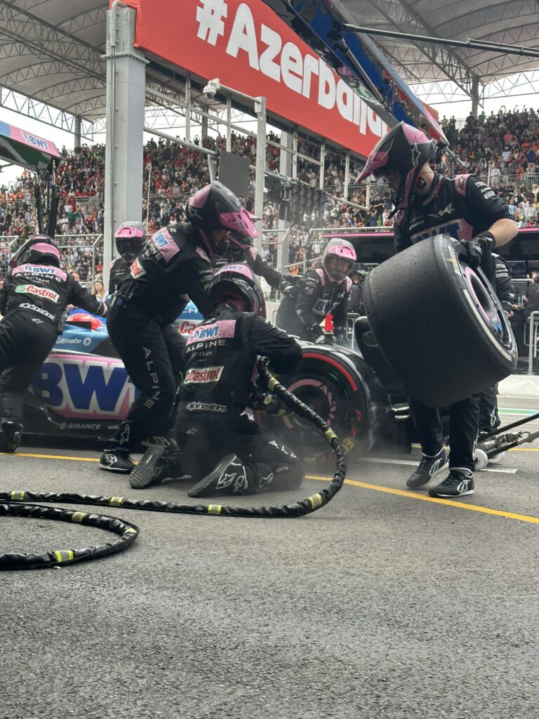Ocon questions “very close moment” with people in the pit lane on the ...